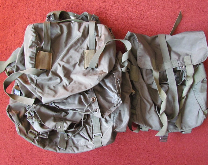Austrian Military M-58 Pattern Harness - Backpack and Daypack Army ...