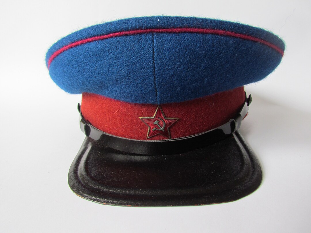 USSR Officer's Cap of the Nkvd.model 1935 60/61 Size - Etsy