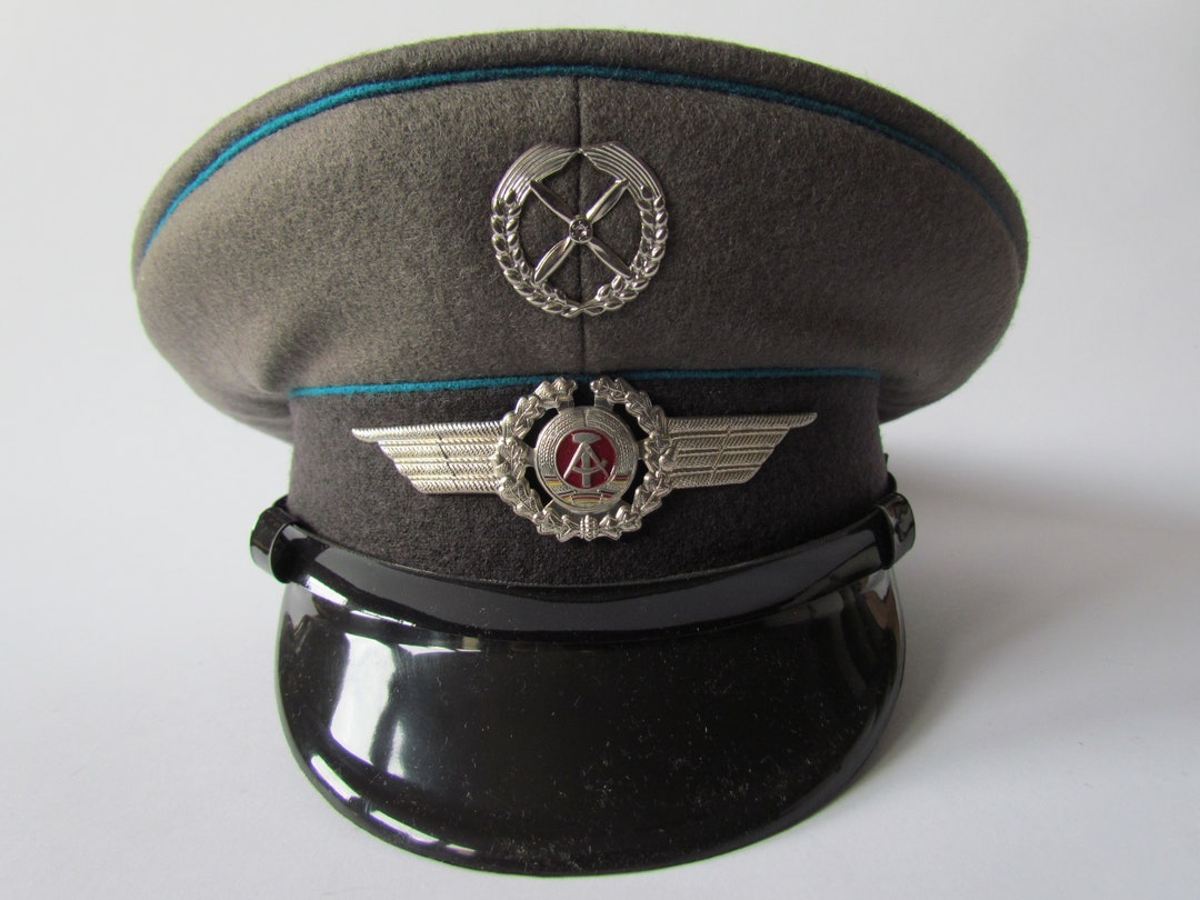 GDR NVA Military Cap Size 57 - Etsy