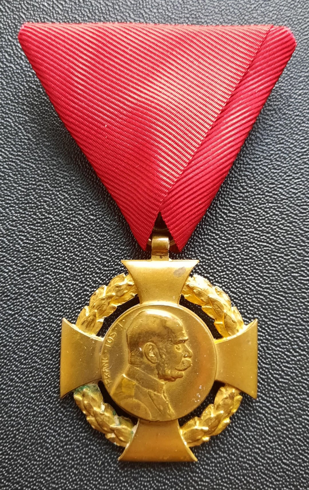 Austria-hungary Military Jubilee Cross Medal Kaiser Franz Joseph I 1848 ...
