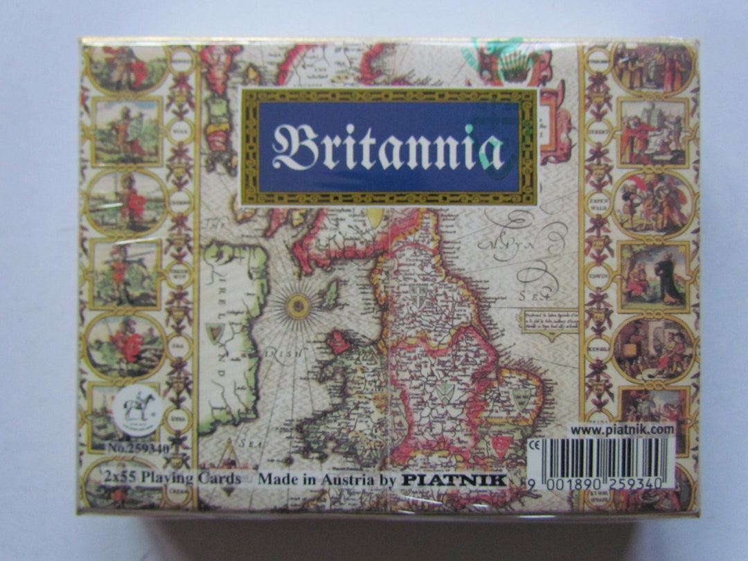Austria - 2 Decks of Vintage Playing Cards PIATNIK 2*55 259340 - Etsy