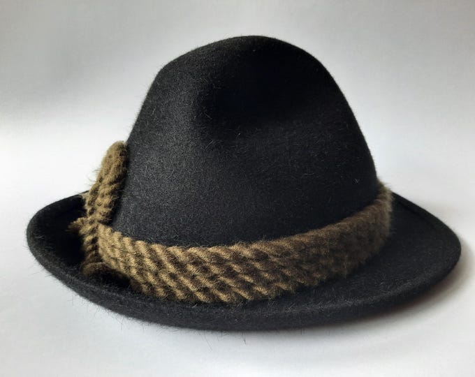 Vintage Austrian - Tyrolean Classic Hunting Hat, KOLLMANN Hut-mode ...