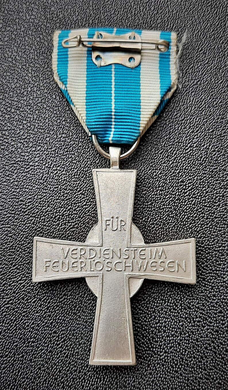 Germany - Bavaria - Cross for 25 Years of Service in the Fire ...