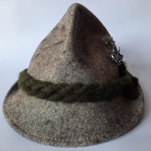 Vintage Austrian - Tyrolean Classic Hunting Hat, Size - 53/54 - Etsy