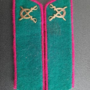 Ussr-collar Patch 1935-border Guard-soldier Cavalryman-copy for the WW ...