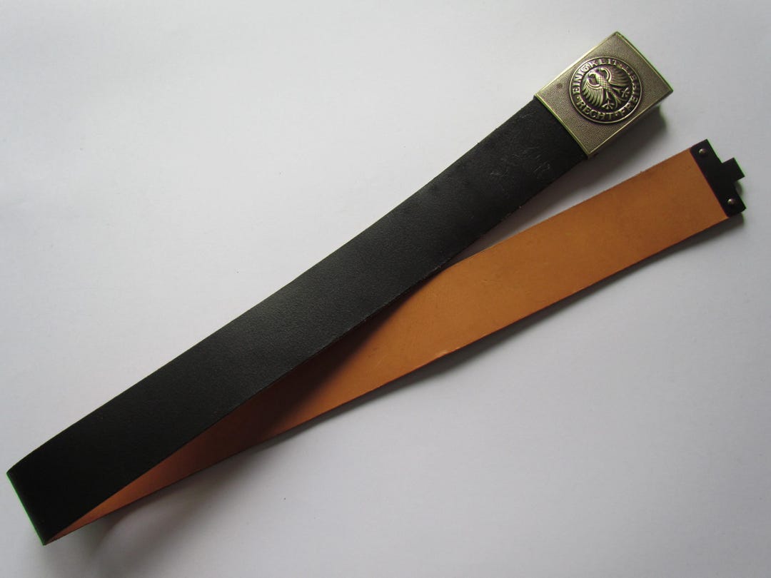 Germany Bundeswehr Belt With Buckle Original 100 Cm. - Etsy