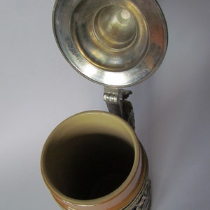 Vintage German Large 1 Liter Mug With Lid - H-27 Cm. - Etsy