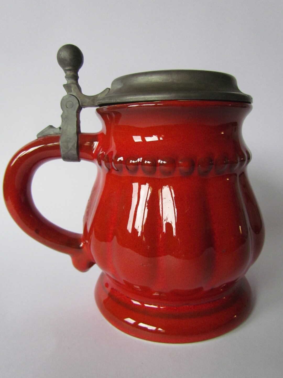 Vintage German 0.5 Liter Mug With Lid - H-15.5 Cm - Etsy