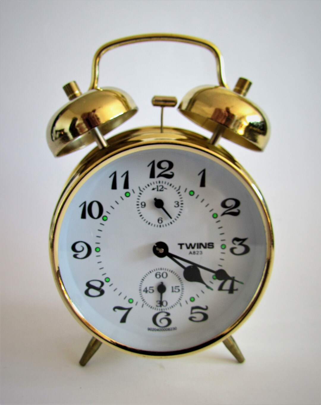 Vintage Desktop Mechanical Alarm Clock TWINS A 823 - Etsy