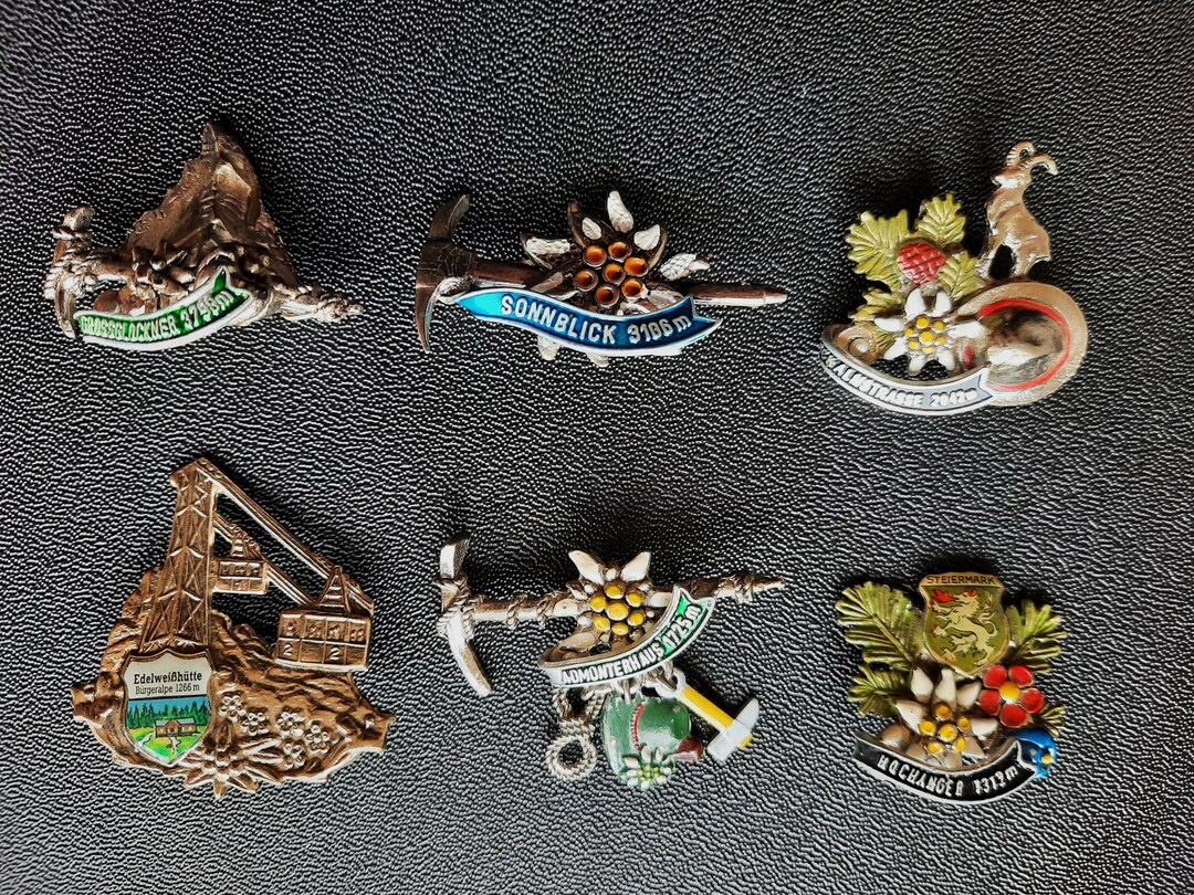 A Lot of Vintage Austrian Badges - Etsy