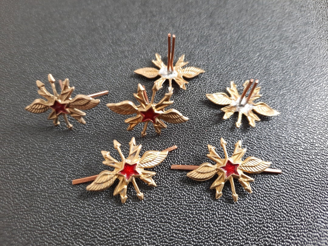 USSR - Set of 2 Emblems of the Red Army - Signal Corps - Etsy