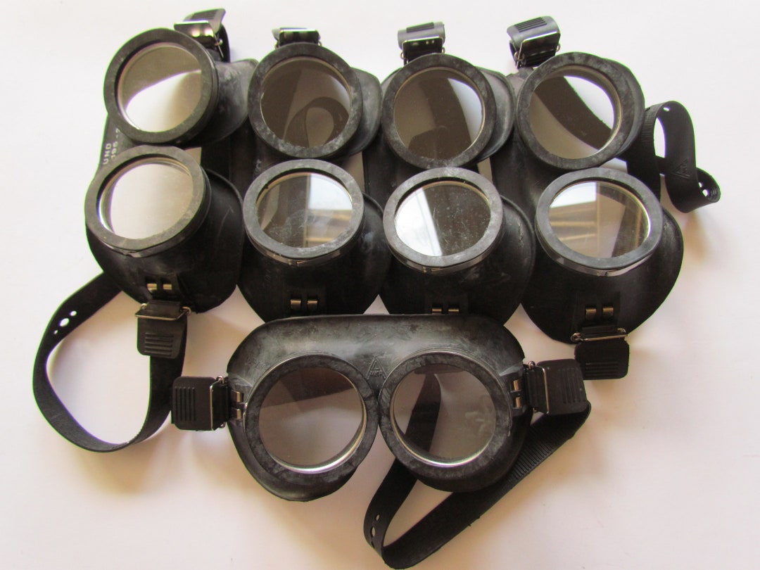 German Bundeswehr - Military Protective Rubber Goggles - Price for 1 ...