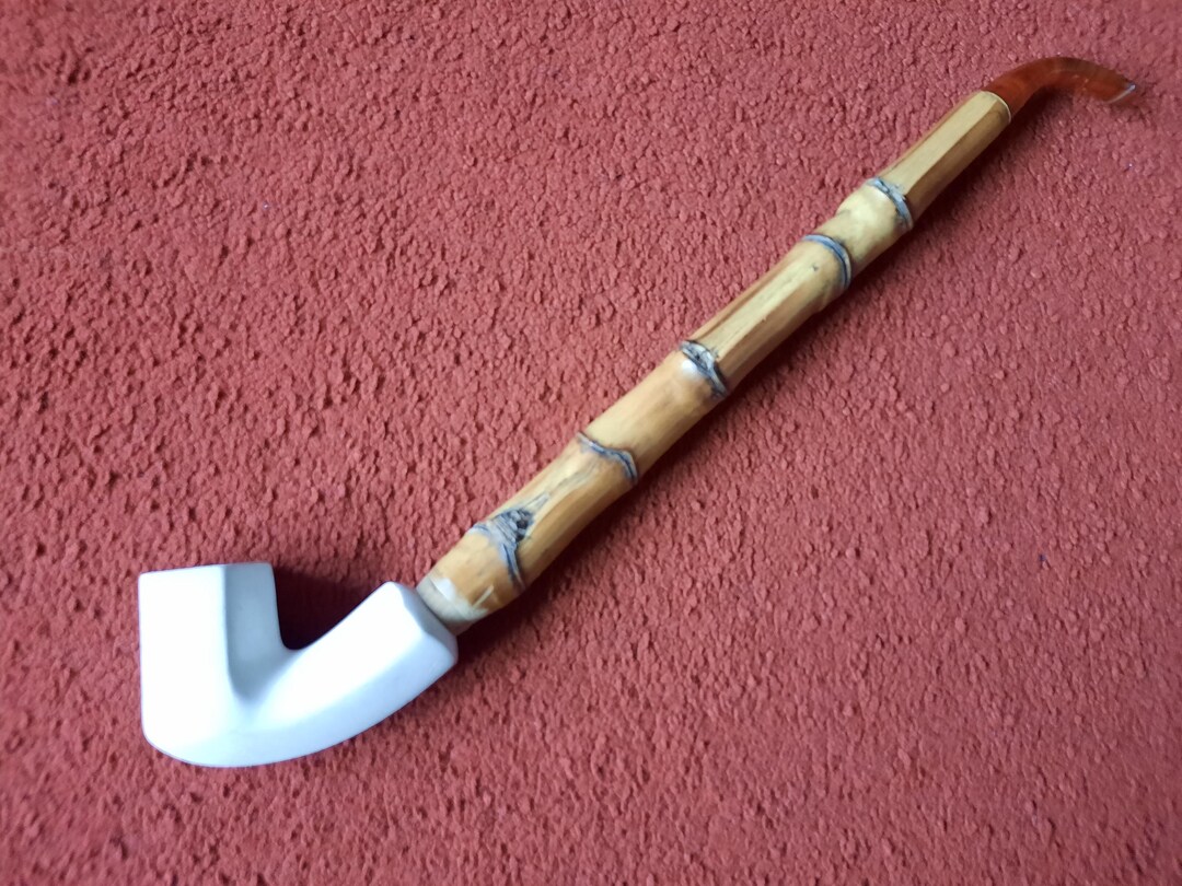 Antique Austrian Meerschaum Smoking Pipe - 38cm - Etsy