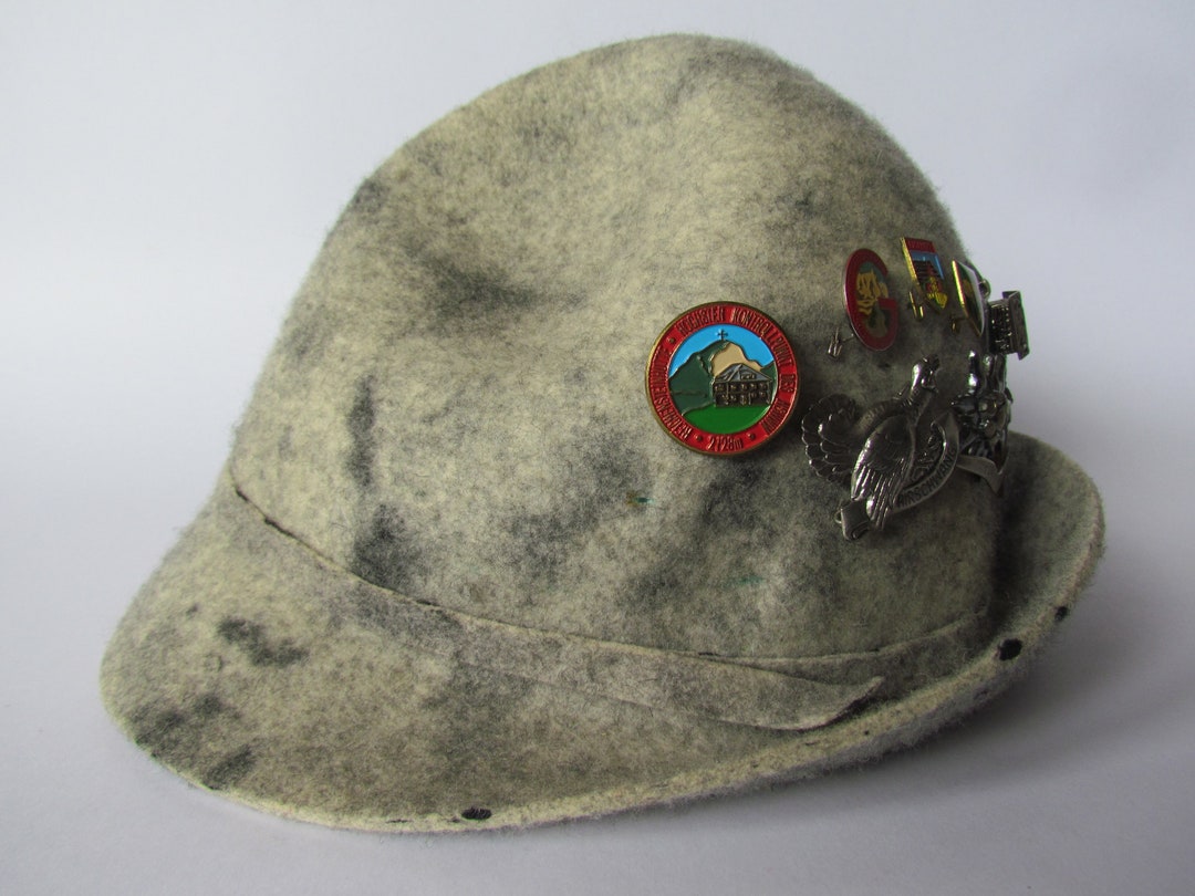 Vintage Austrian Tyrolean Classic Hunting Hat, Size 53/54 - Etsy