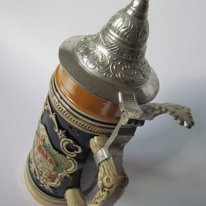 Vintage German Large 1 Liter Mug With Lid - H-27 Cm. - Etsy