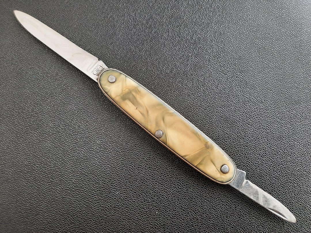 Vintage Folding Pocket Knife ROSTFREI SOLINGEN INOXYDABLE - Etsy