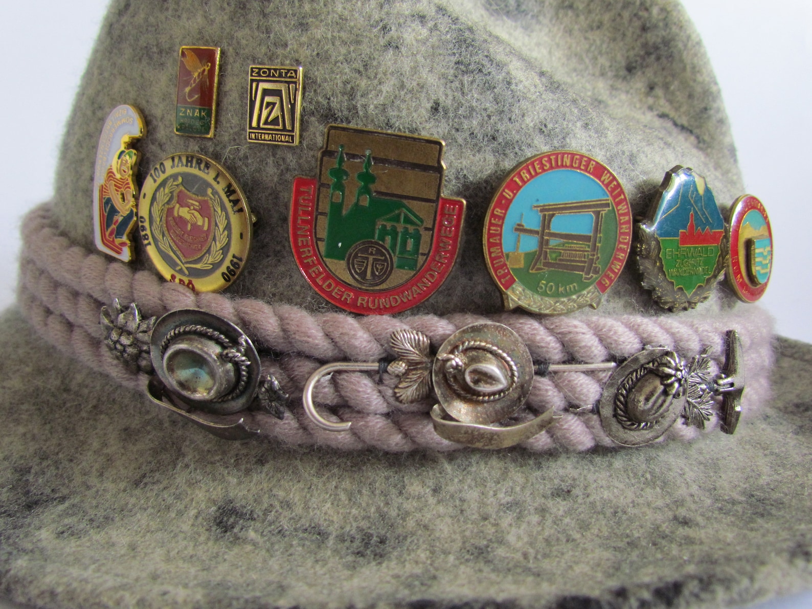 Vintage Austrian - Tyrolean Classic Hunting Hat, Size - 53/54 - Etsy