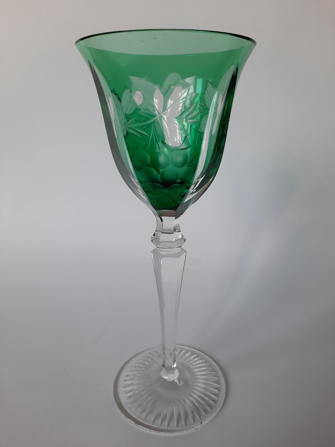Vintage German Crystal Glass 150ml for Wine - Etsy
