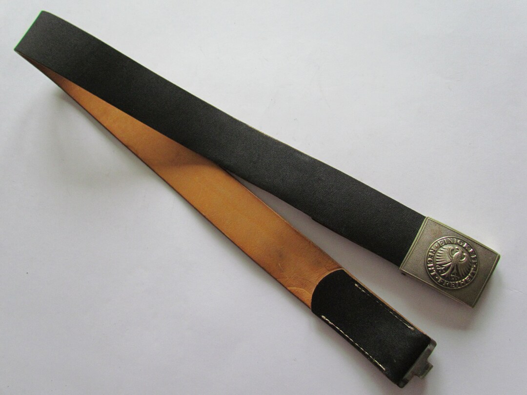 Germany Bundeswehr Belt With Buckle Original 100 Cm - Etsy