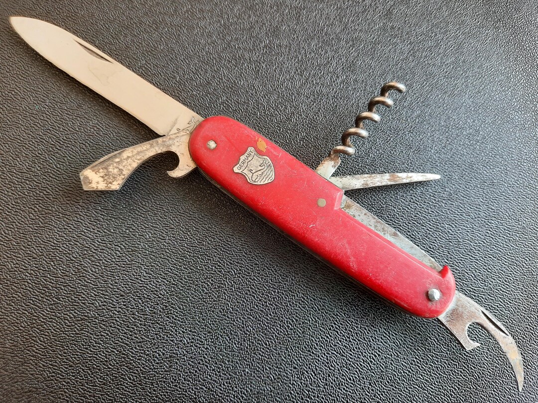 Vintage Folding Pocket Knife ROSTFREI STAINLESS INOXYDABLE - Etsy