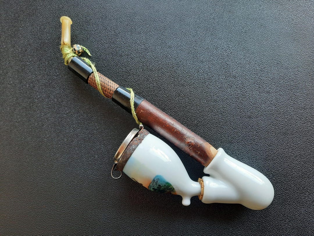 Vintage Alpine Tyrolean Smoking Pipe 20cm - Etsy