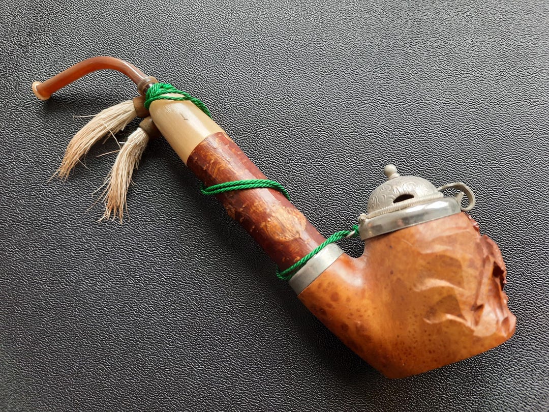 Vintage Austrian-tyrolean Smoking pipe - 18 Cm - Etsy