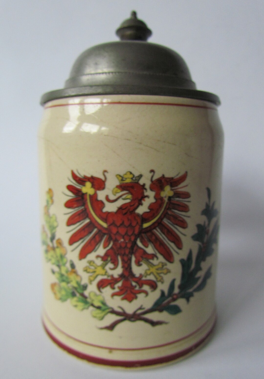 Vintage Austrian Beer Mug 0.3 L With Tyrolean Coat of Arms - Etsy