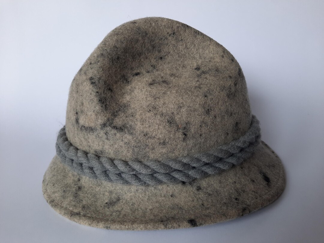 Vintage Austrian-tyrolean Classic Hunting Hat ALPENHUT Size 54/55 - Etsy
