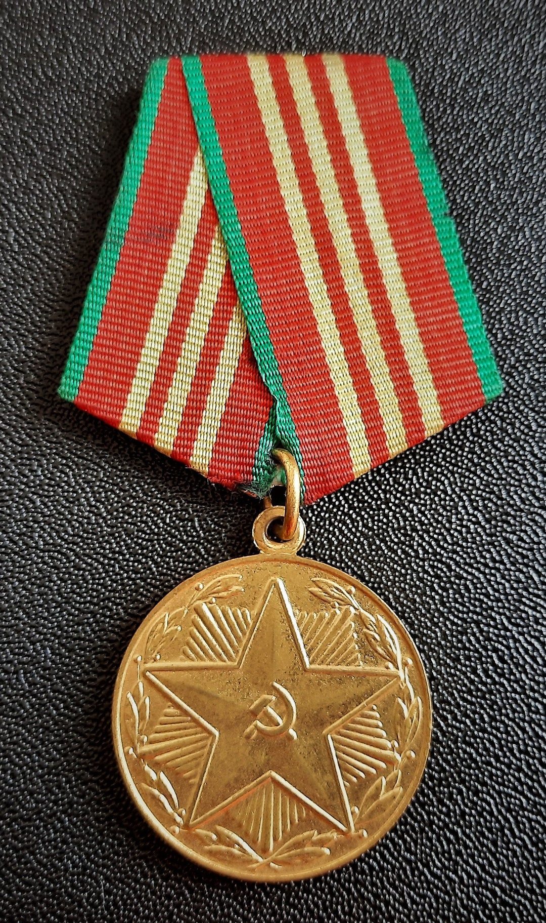 USSR - Medal 3st Class for 10 Years of Impeccable Service - Etsy