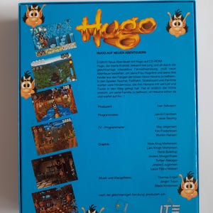 Retro PC Game Hugo Pc Cd-rom Big Box ITE - Etsy