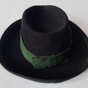 Vintage Austrian-tyrolean Classic Hunting Hat ZAPF HANDARBEIT, Size 55/ ...