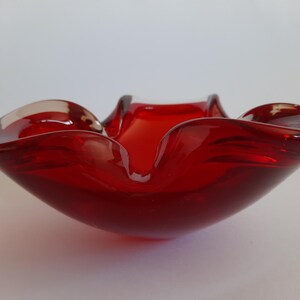 MURANO Heavy Glass Ashtray - Etsy