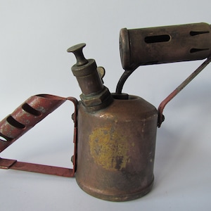 Vintage Bronze Blowtorch MONITOR - Etsy