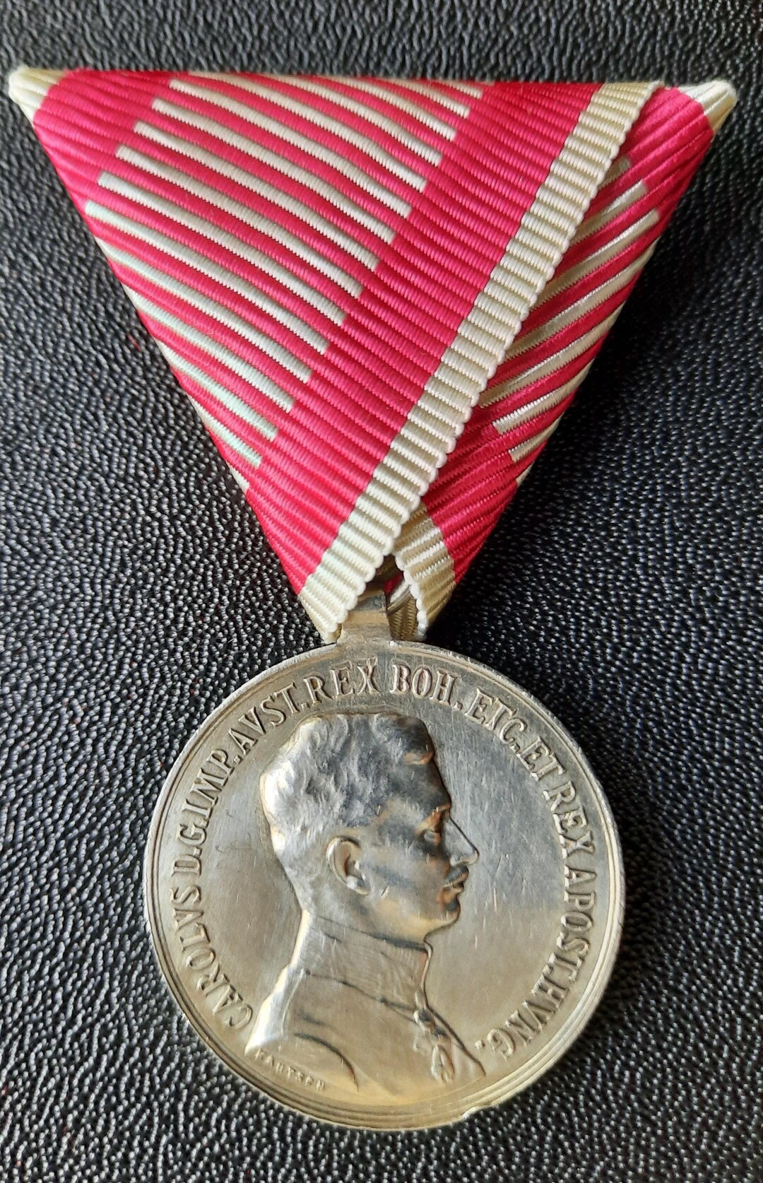 Austrian Military Bravery Medal Silver Grade - FORTITVDINI 2-class ...