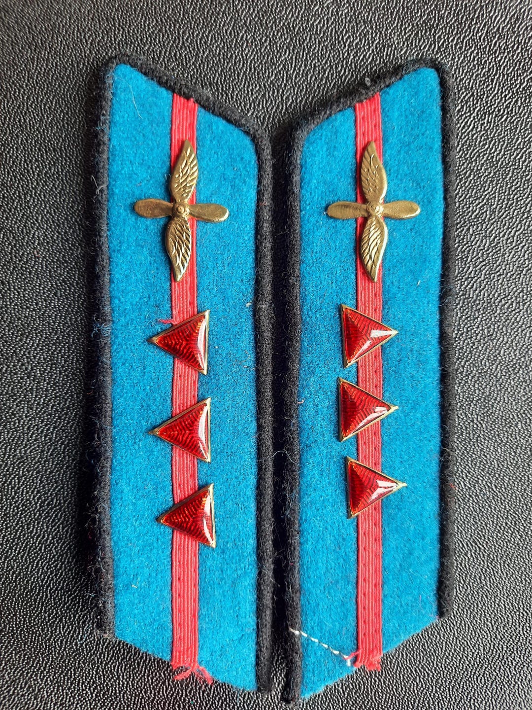 Ussr-collar Patch 1935-aviation-staff Sergeant-copy for the WW-2 Period ...