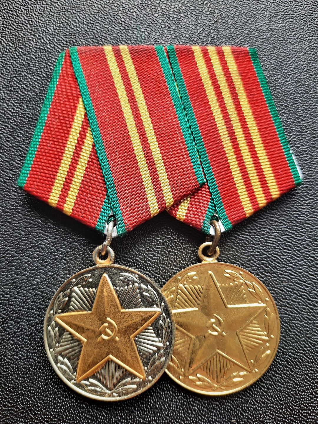 Ussr-set 2 Medals - Military - Etsy