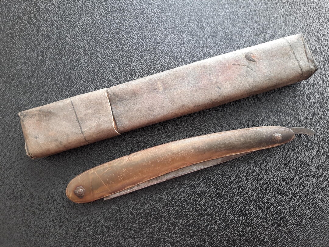 Vintage Straight Razor - Etsy
