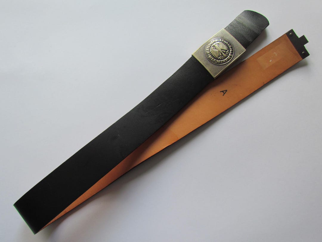 Germany Belt With Buckle Original 100 Cm. - Etsy