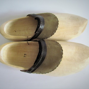 Wooden Holland Clogs Klompen Shoes Size 44 - Etsy