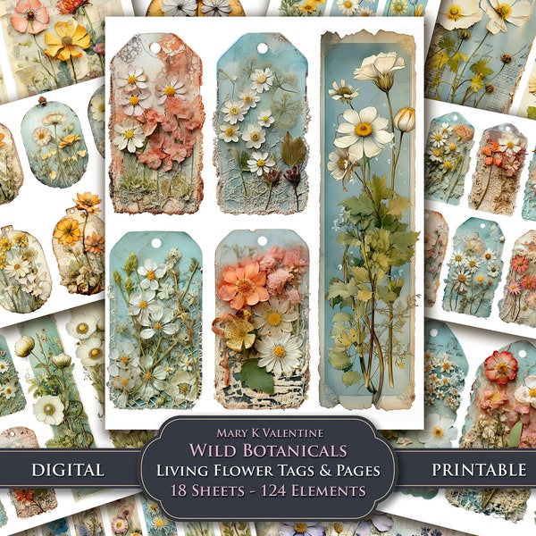 Floral Artwork - Etsy