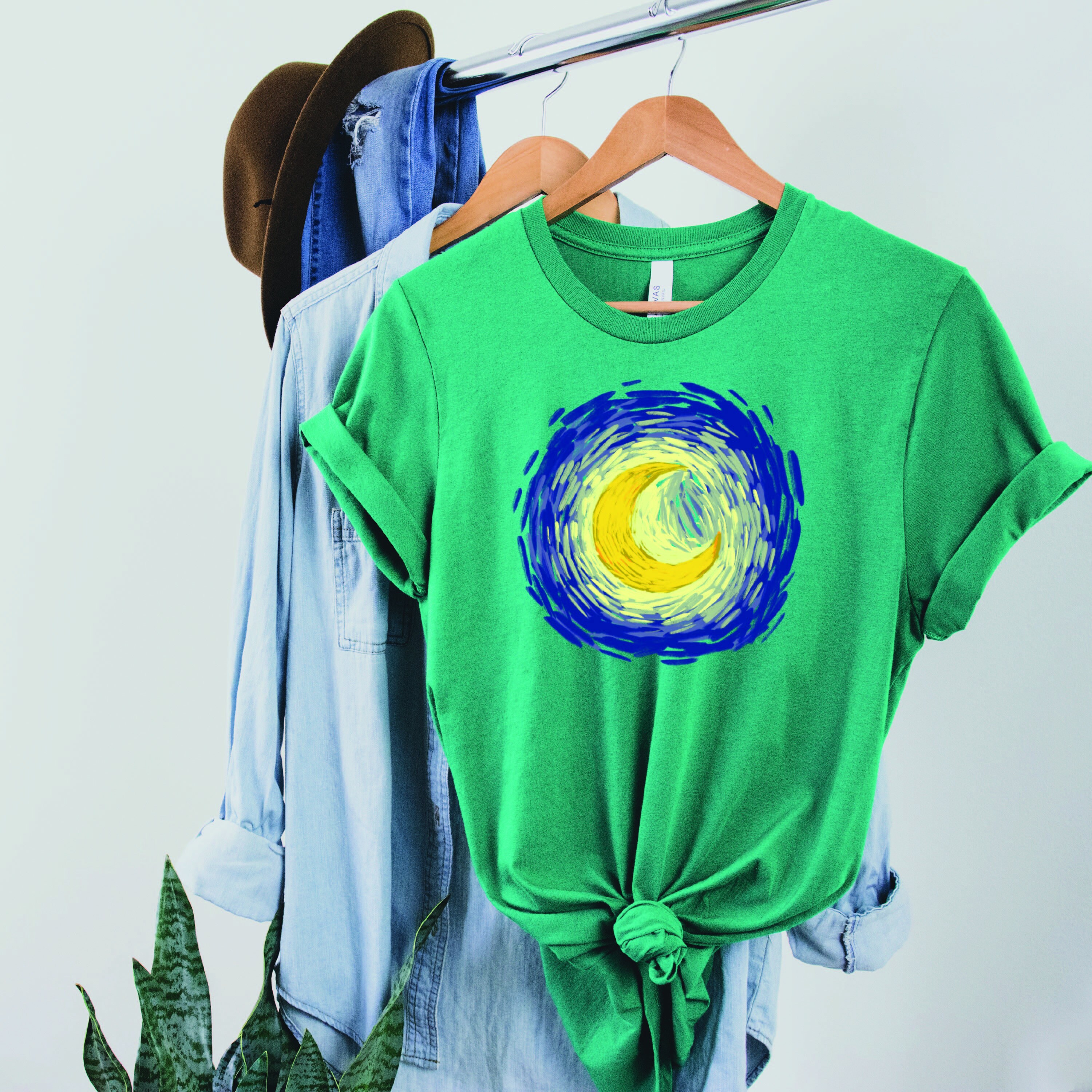 Van Gogh Svg / The Starry Night SVG archivo en capas - Etsy México