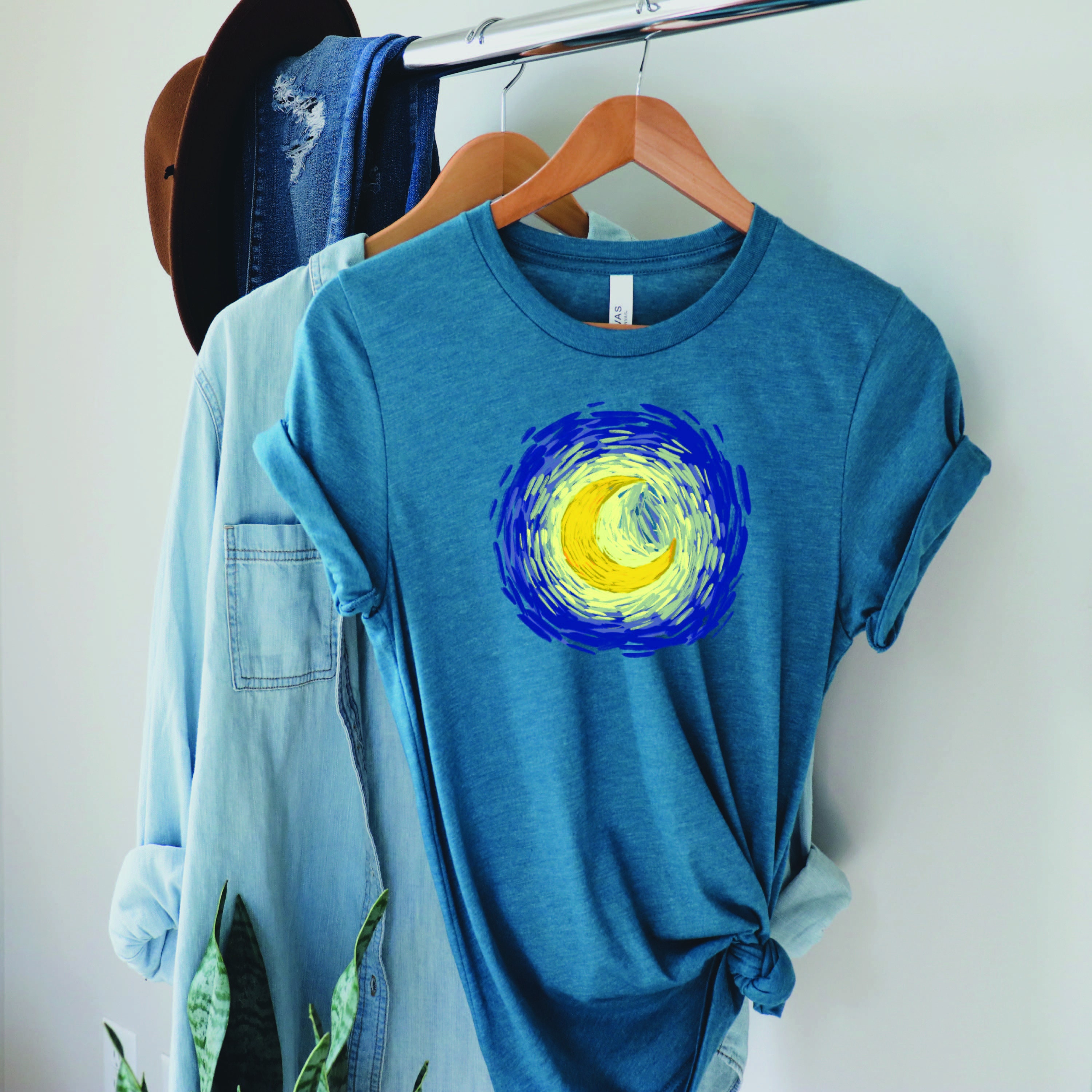 Van Gogh Svg the Starry Night SVG Layered File Digital Illustration ...