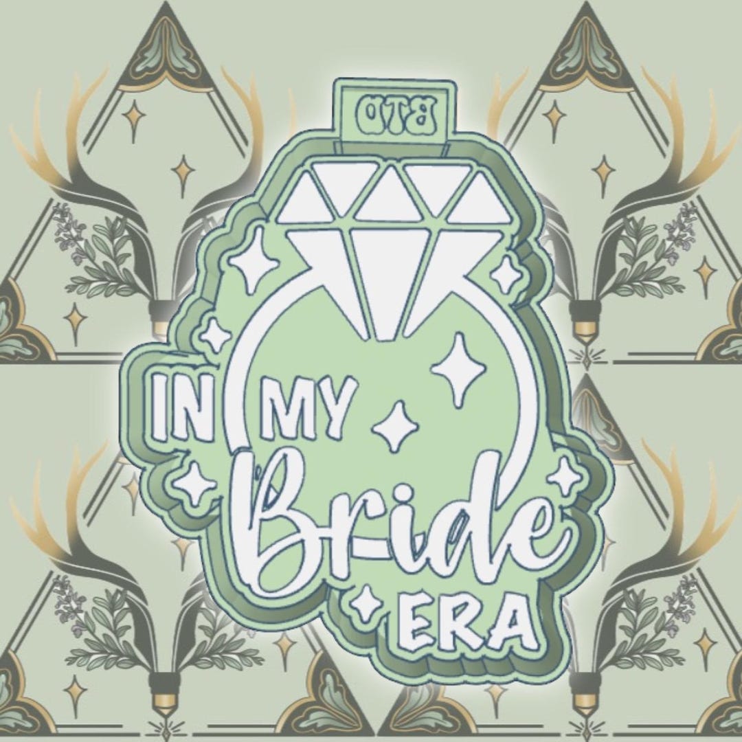 In My Bride Era | Mold | Mould | Freshie | Wedding | Married - Etsy