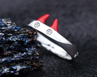 Blood Demon Ring - Etsy