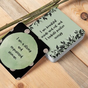 Printable Affirmation Cards for Women Empowerment 48 Positive Quotes ...