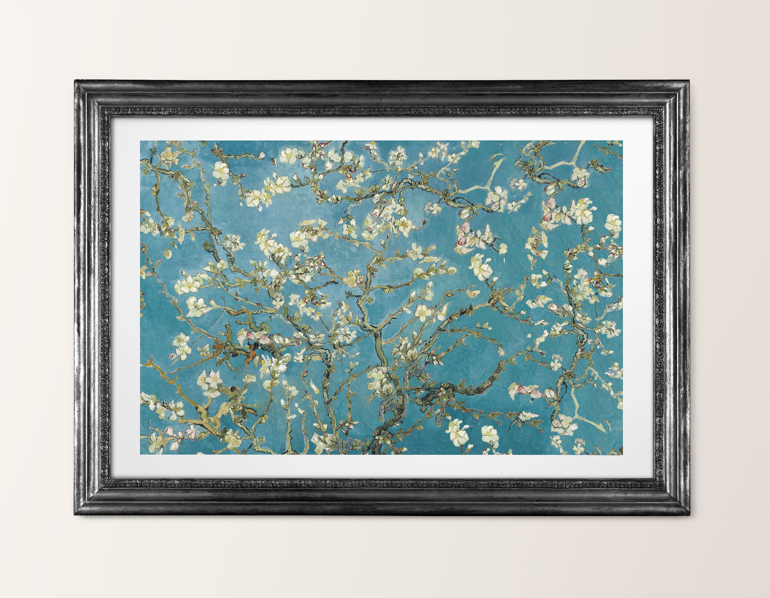 Printable Vincent Van Gogh's Almond Blossom Painting, Famous Painting ...