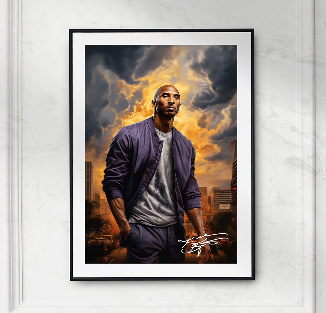 Printable Kobe Bryant Signed Poster Kobe Bryant Instant - Etsy