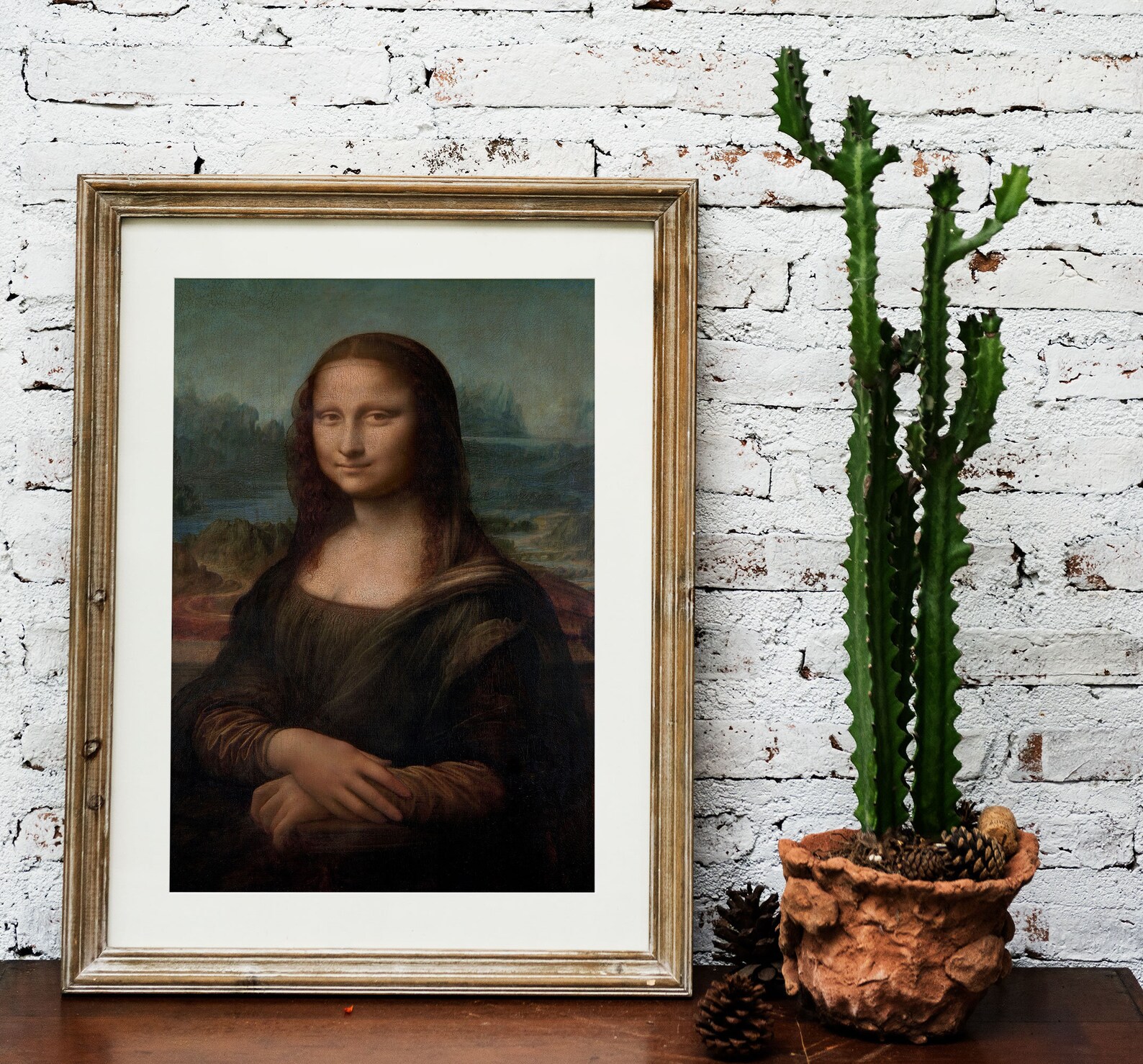 Printable Portrait of Mona Lisa Del Giocondo Famous Painting by ...