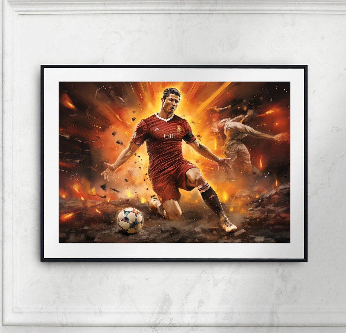 Printable Christiano Ronaldo Poster Christiano Ronaldo Instant Download ...