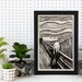 Printable Edvard Munch Print - the Scream 1895 Edvard Munch Poster ...